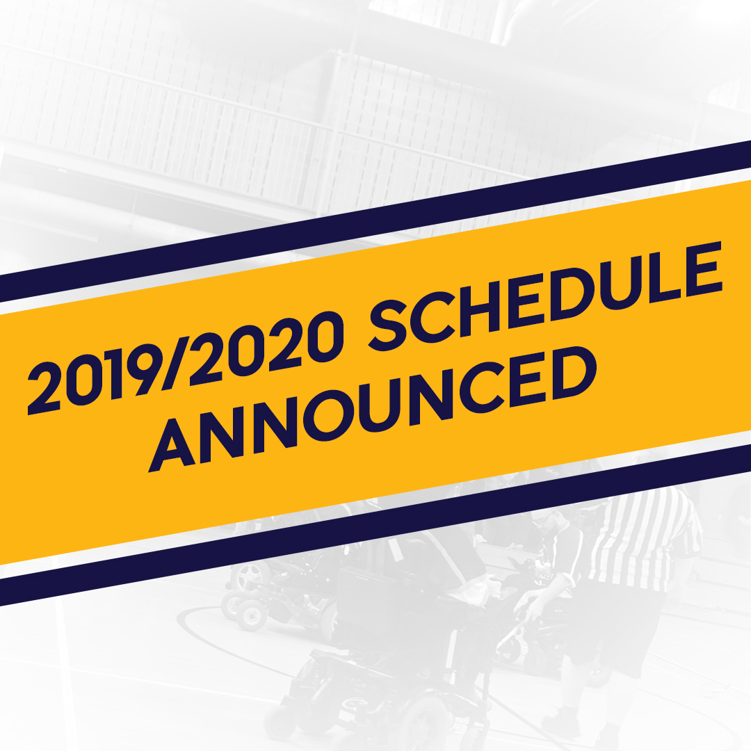 2019/2020 Schedule Announced